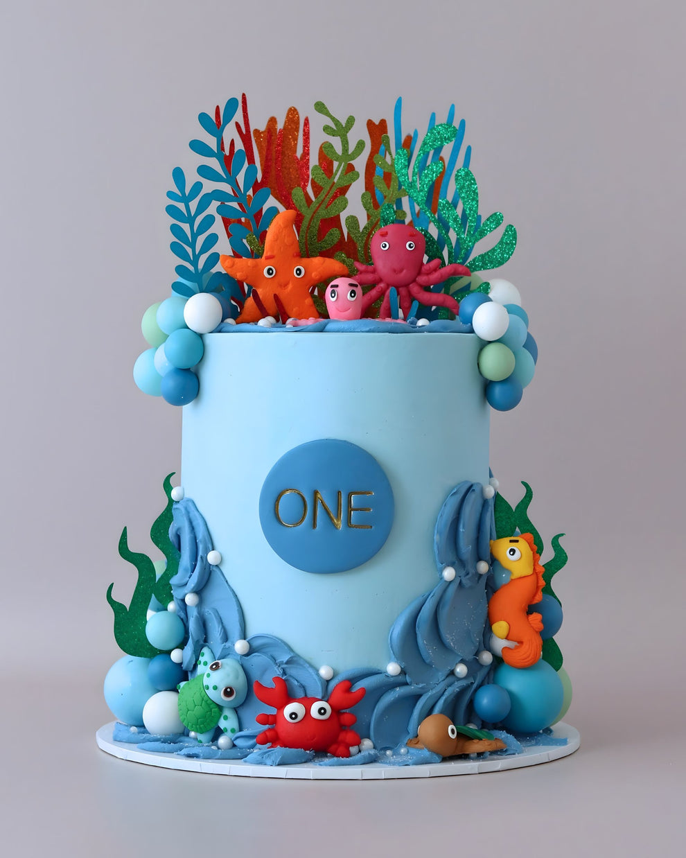 Under the Sea Ocean Cake – Bel Bear Bakes
